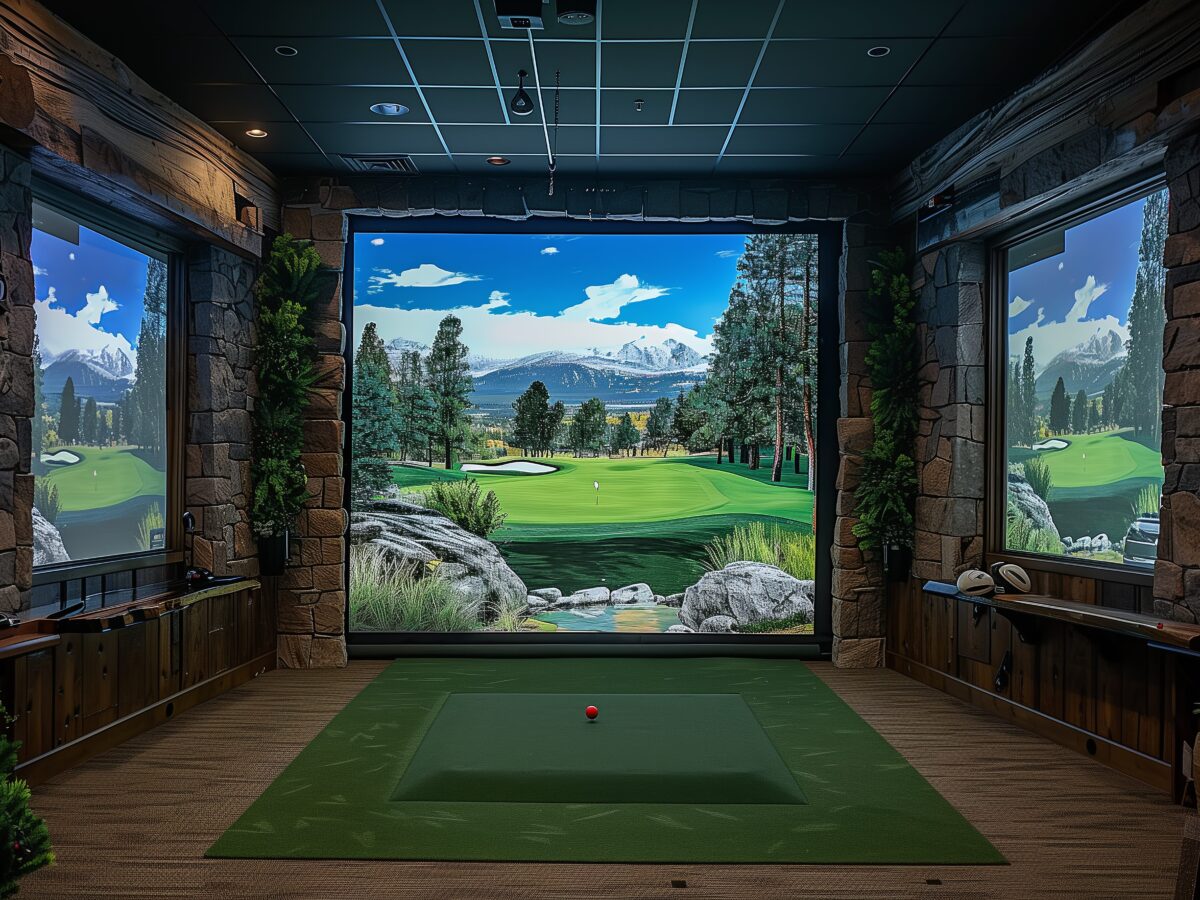 Garage Golf Simulator Tucson Experts | Tiny Homes of Tucson